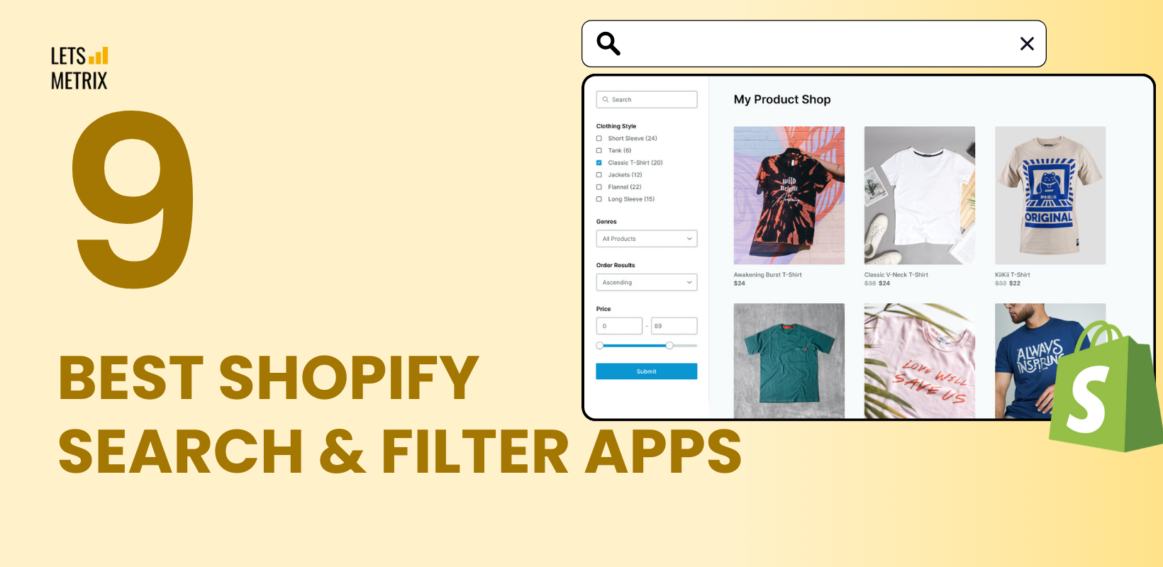 Top 9 Shopify Search & Filter Apps: 2026 Expert Review - LetsMetrix ...